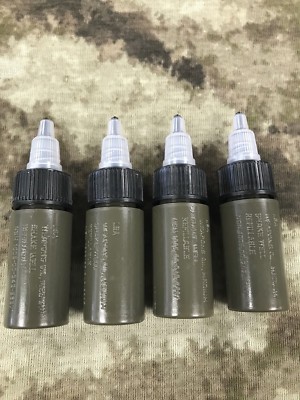 LSA CLP 1/2 OZ Weapon Oil Bottles Used With Military Cleaning Kits 4 ...