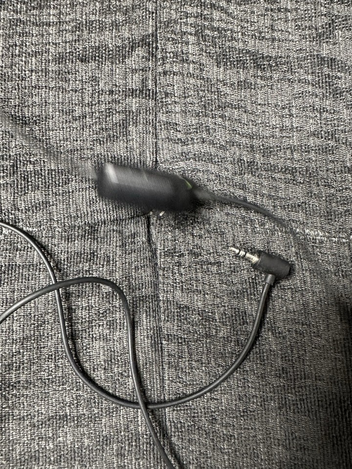 Microsoft Xbox 360 OEM Wired Original Chat Microphone Black In Great ...