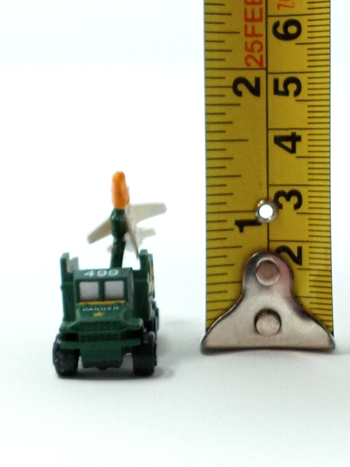 Micro Machines Galoob 1987 Missile Truck Mini US Army heat resistant ...