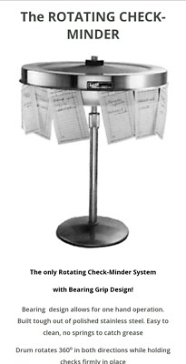 The ROTATING CHECK-MINDER Stainless Steel And Aluminum Fast Shipping ...