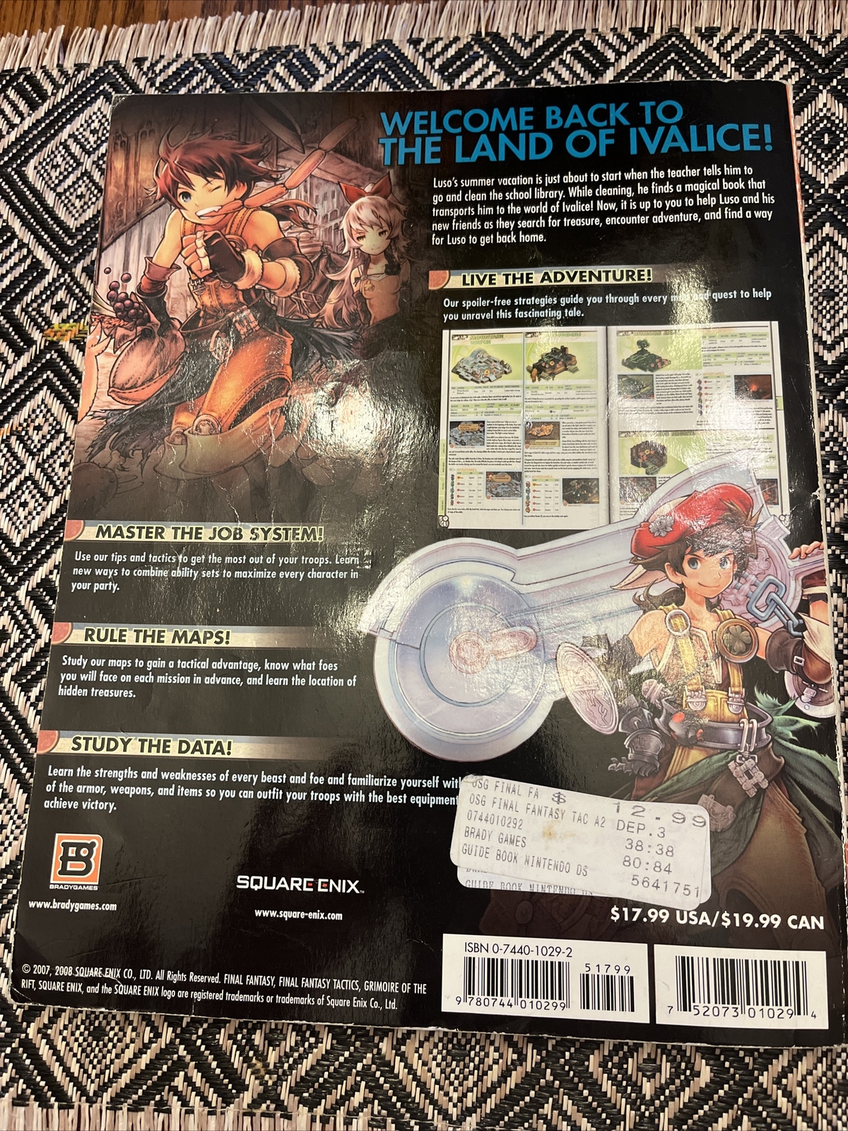 Final Fantasy Tactics A2 : Grimoire of the Rift - Strategy Guide by ...