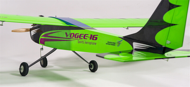 TCG16 Vogee ARF Balsa Wood RC Model Radio Control Airplane 1600mm ...