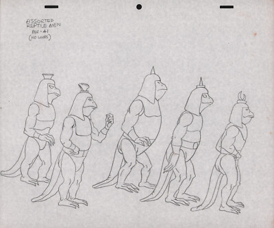He-Man Animation Production Design Art By Ric Estrada - Assorted ...