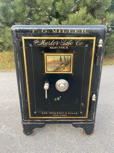 NICE Antique Mosler Safe Co. Safe 5# Combination 1880-1884 | eBay