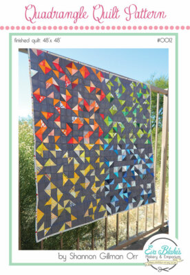 Quilt Pattern QUADRANGLE Moda Shannon Orr Eve Blake's Makery | eBay