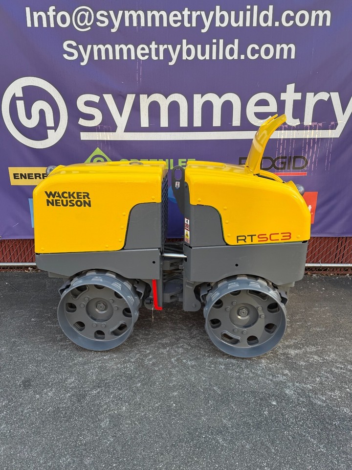 2019 Wacker Neuson RTSC3 Remote Controlled Trench Compactor Roller 380 ...