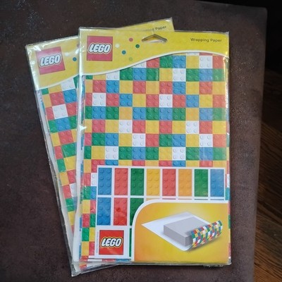 2 Packs LEGO Brick Wrapping Paper, 850841 | eBay Australia