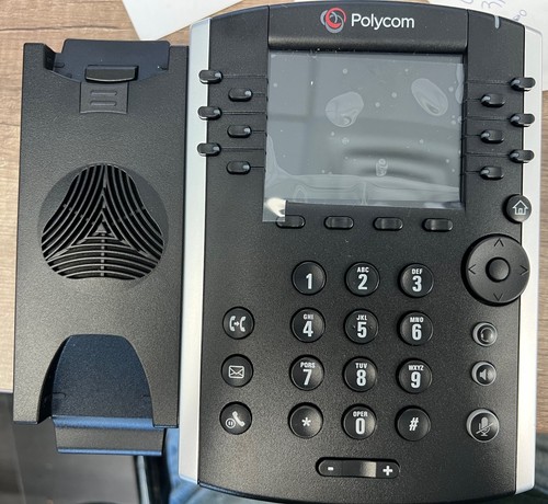 Polycom VVX 411 IP VOIP Phone 2201-48450-001 w/ Stand | eBay