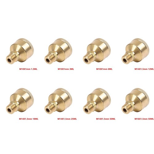 Grease Oil Cup CNC Grease Cup Oiler Practical Punch Oil Cup 1.5ml-50ml ...