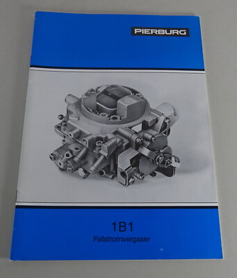 Manuale Di Istruzioni Pierburg Carburatore 1B1 Per VW Passat / Audi 80 ...
