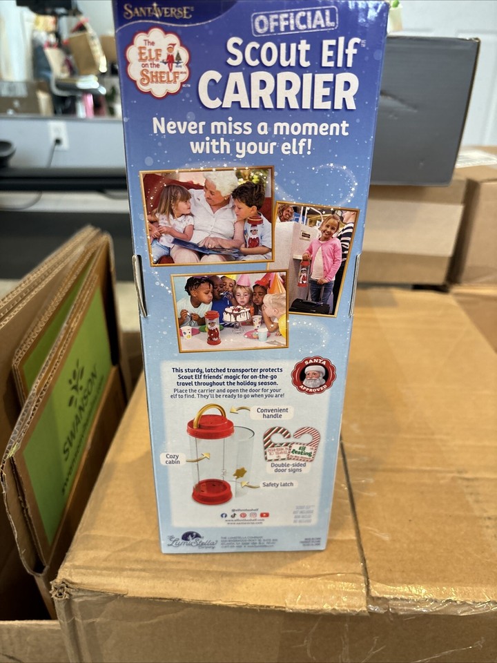 The Elf On The Shelf Scout Elf Carrier The Official Carrier From The ...