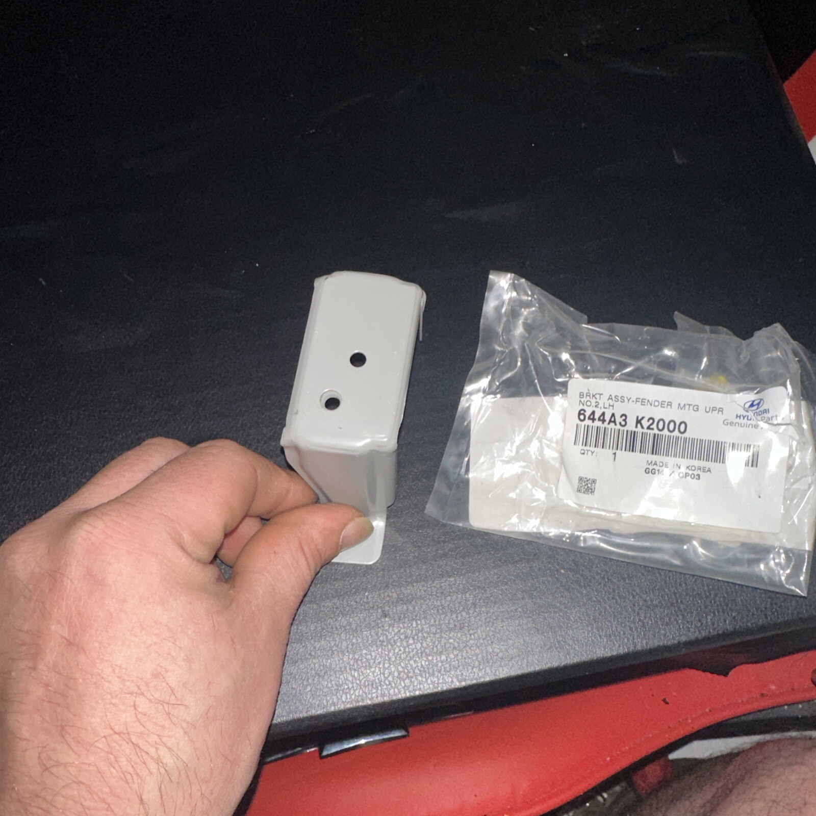 For Hyundai Venue 2022 Hyundai 64577K2000 Left Fender Bracket | eBay