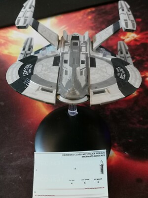 USS BURAN CARDENAS CLASS CUSTOM DECALS Star Trek Discovery EAGLEMOSS ...