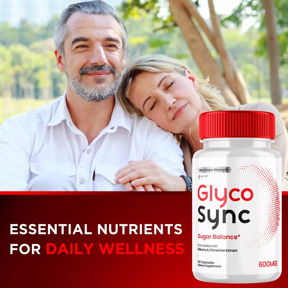 Glyco Sync Advanced Blood Balance Support Natural Glyco Supplement 60 ...