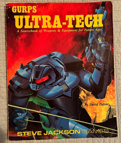 Gurps Ultra-Tech: A Sourcebook of Weapons & Equipment for Future Ages, RPG | eBay