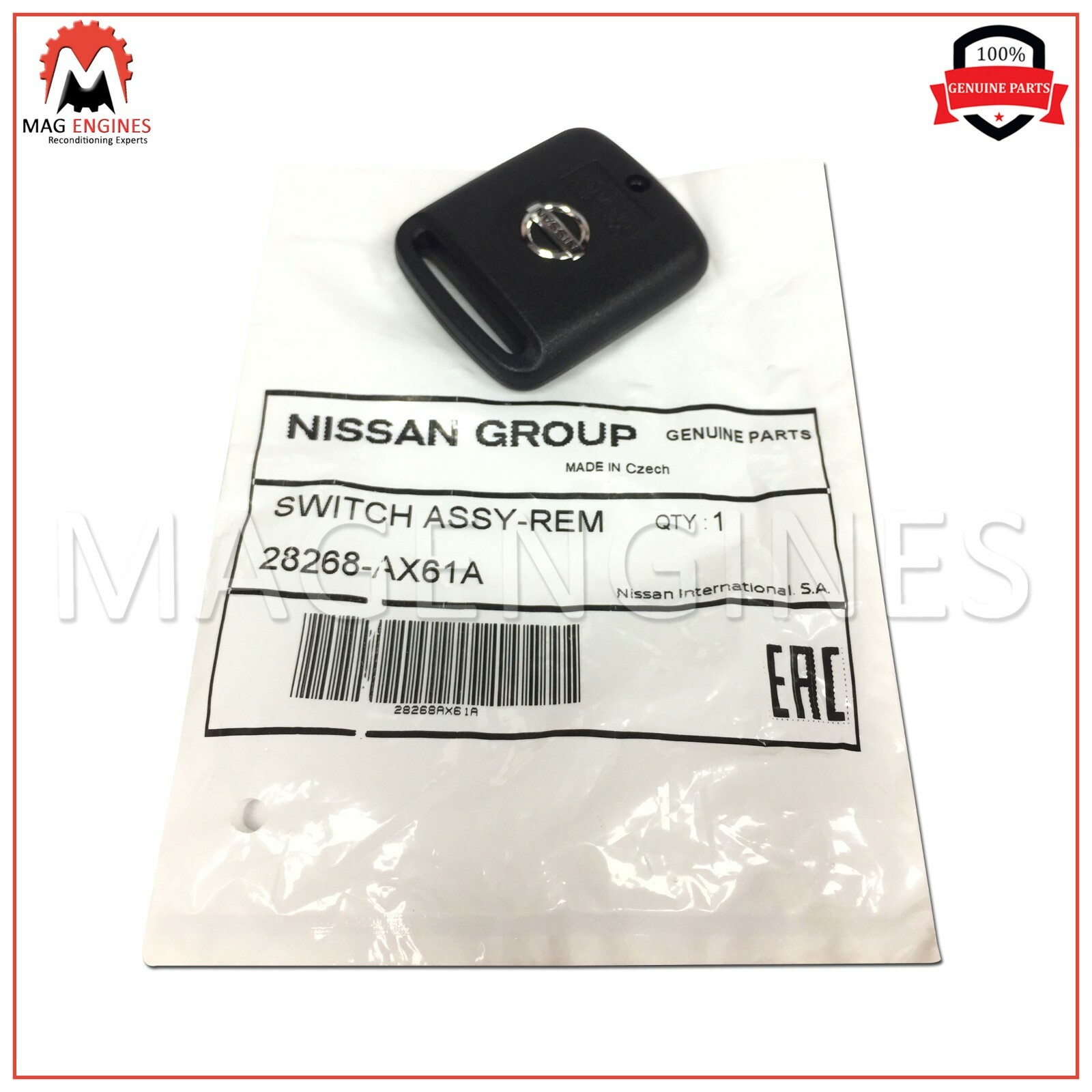28268-ax61a Nissan Switch Assy-remote Control 28268AX61A Genuine OEM ...