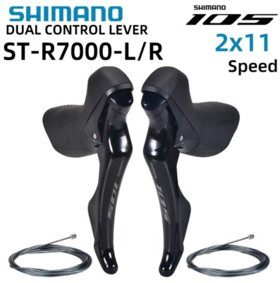 Shimano 105 ST R7000 2x11 Speed Road Bike STI Dual Control Shifter ...