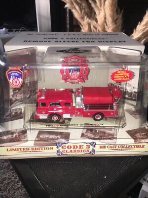 Code 3 Classics Die Cast # 12355 0271 New York City Mack FDNY Fire ...
