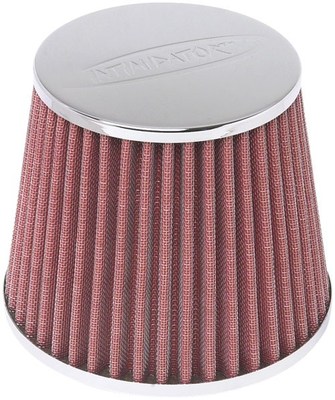 RED 3" Inlet Cold Air Intake Cone Replacement Performance Washable ...