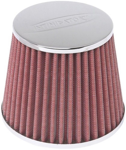 RED 3" Inlet Cold Air Intake Cone Replacement Performance Washable ...