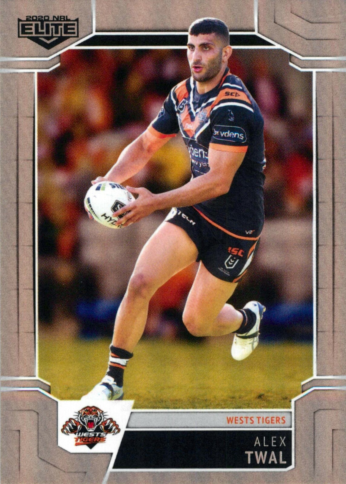 2020 WESTS TIGERS NRL Card ALEX TWAL Elite Silver | eBay Australia