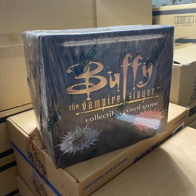 Buffy The Vampire Slayer Pergamum Prophecy CCG Starter Deck Card Box ...