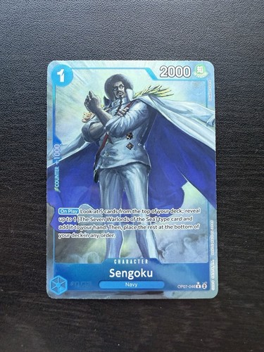 One Piece Card Game TCG Sengoku OP07-046 500 Years Alternate Art ...