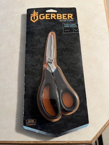 Gerber Game Shears Great For Hunting (Fiscars) NIB W/Sheath Durable | eBay