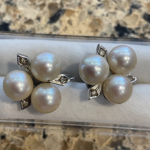 Beautiful Pearls 5.8 Grams 14kgold Screw back Earrings Akoya Pearls | eBay