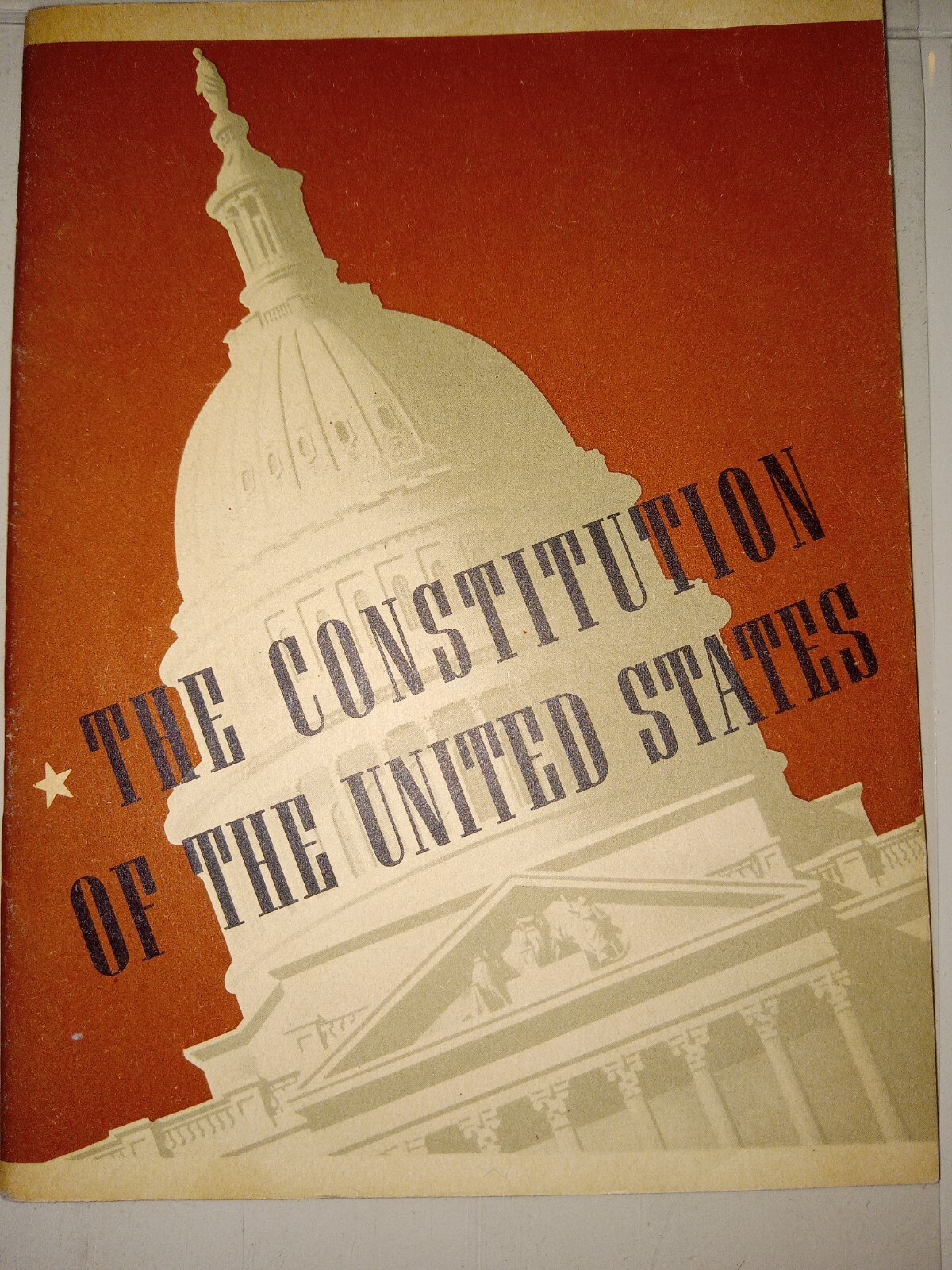 Vintage Pamphlet The Constitution of the US - John Hancock Insurance Co ...