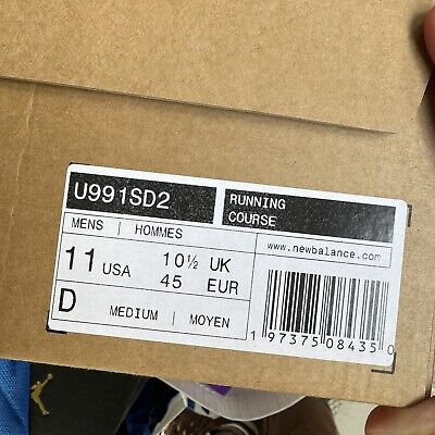 New Balance x Stone Island 991v2 Made in UK Black U991SD2 New Balance x Stone Island 991v2 Made in UK Black U991SD2