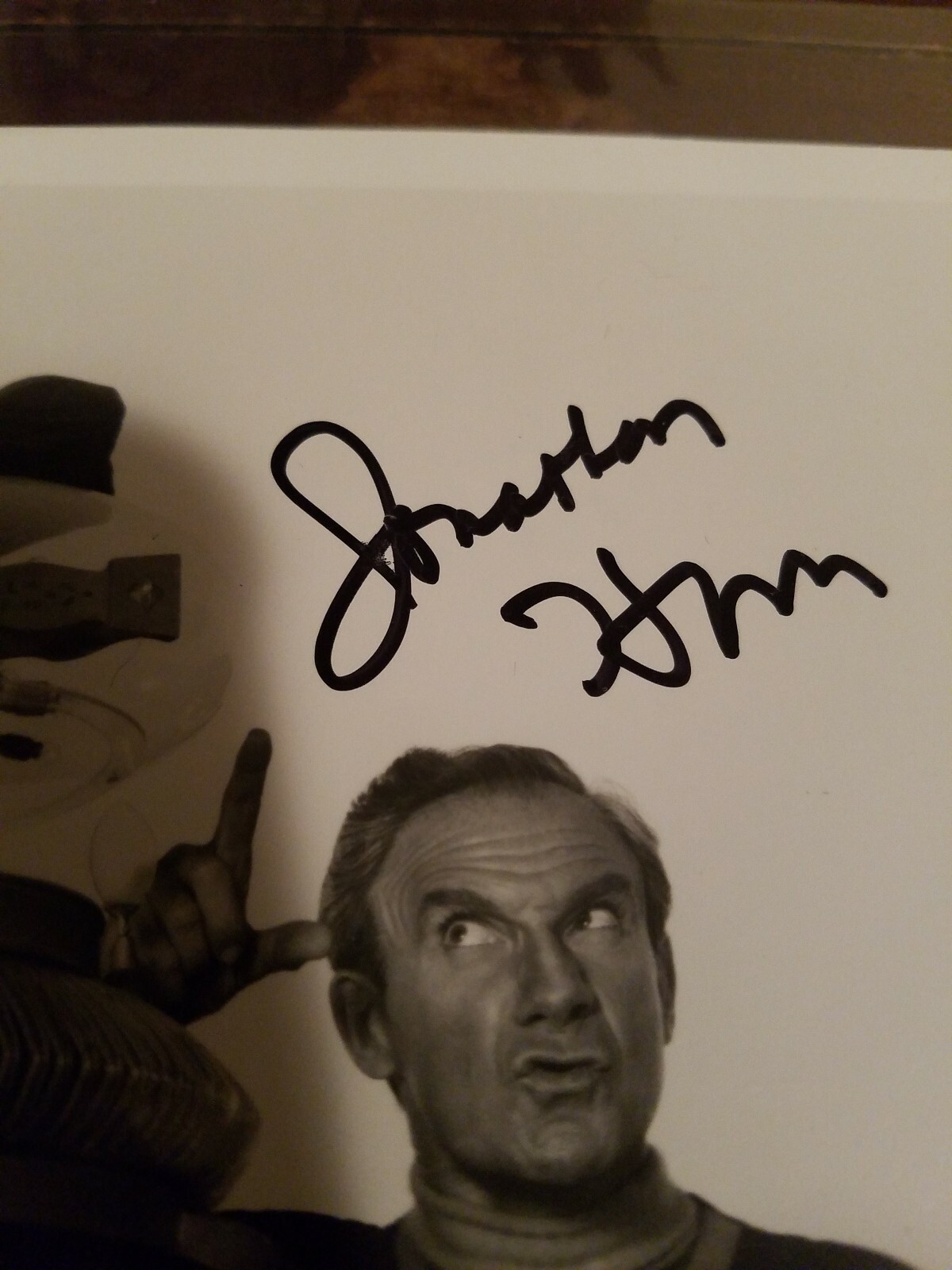 JONATHAN HARRIS SIGNED 8x10 PHOTO DR. ZACHARY SMITH LOST IN SPACE ...