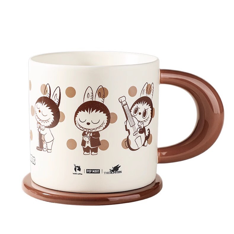 2024 new luckin coffee x LABUBU LABUBU mug Water cup limit | eBay