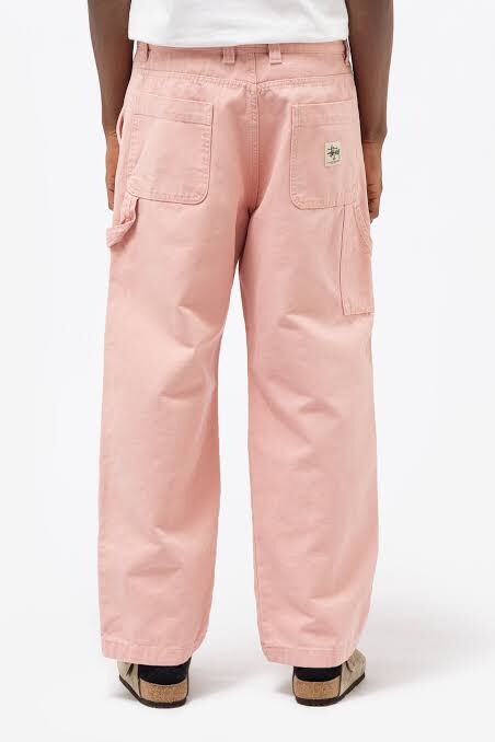 STÜSSY CANVAS WORK PANTS SALMON PINK€165. | eBay STÜSSY CANVAS WORK PANTS SALMON PINK€165. | eBay