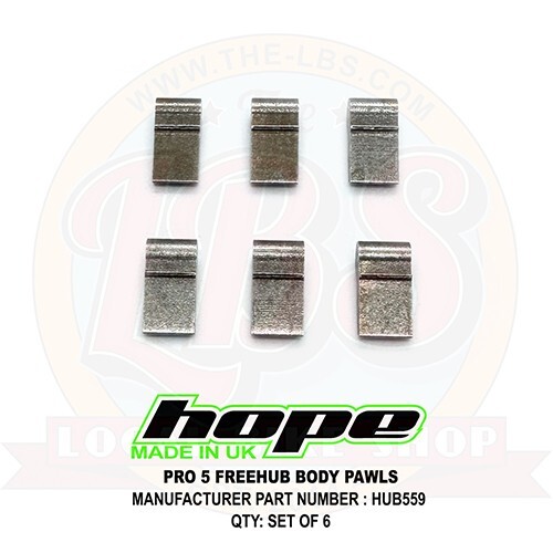 Hope Pro 5 Rear Hub Pawls Set Of 6 HUB559 - Brand New | eBay