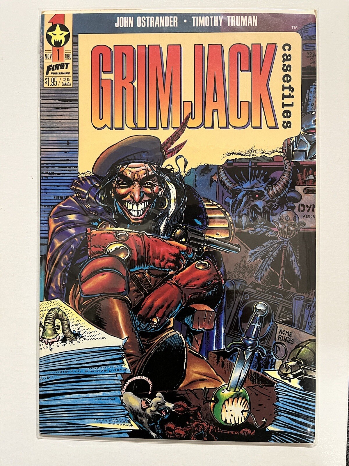 Grimjack Casefiles #1; First | we combine shipping | eBay