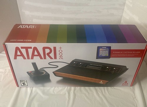 Atari 2600+ Plus Gaming Console Includes 10 in 1 Game Cartridge of ...