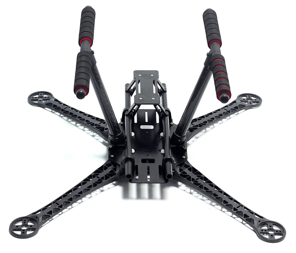 Readytosky S500 Quadcopter Frame Stretch X FPV Drone Kit Medium, black ...