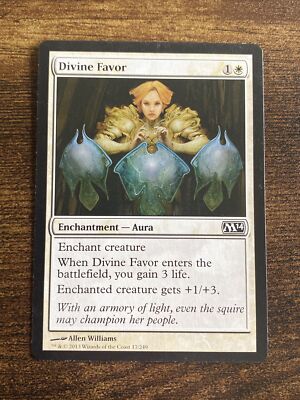 Divine Favor 17/249 M14 Magic 2014 MTG Magic The Gathering L3645* | eBay