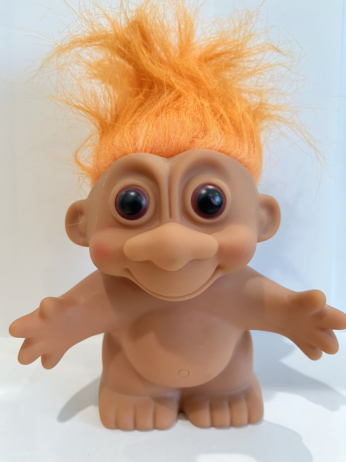Troll Doll Chubby Vintage 8 inch Orange Hair Piggy Bank | eBay