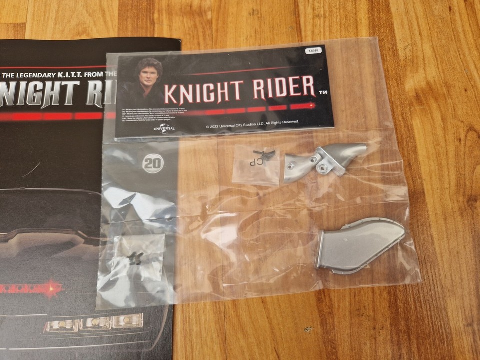 1/8 FANHOME DEAGOSTINI BUILD THE K2000 KITT K.I.T.T. KNIGHT RIDER CAR ...