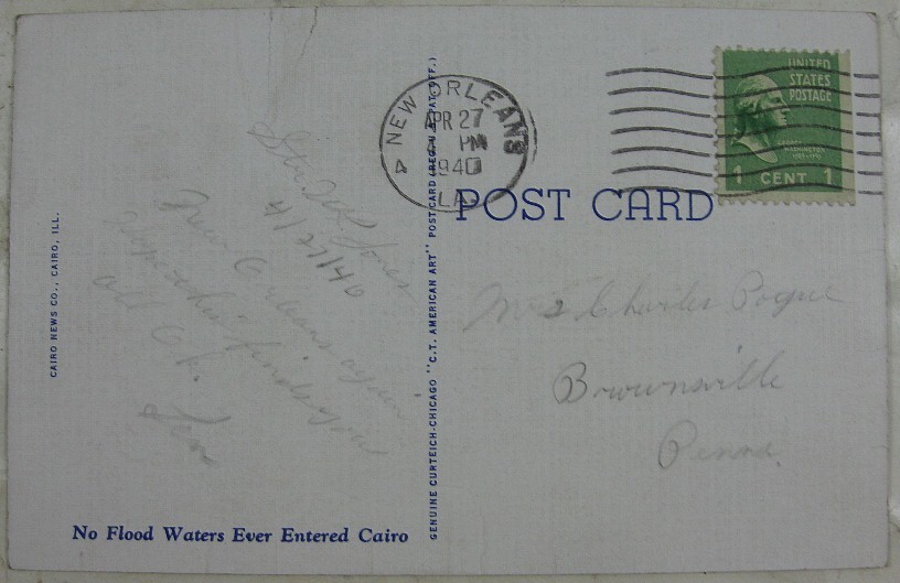 Antique Postcard Alexander County Court House Cairo, IL | eBay