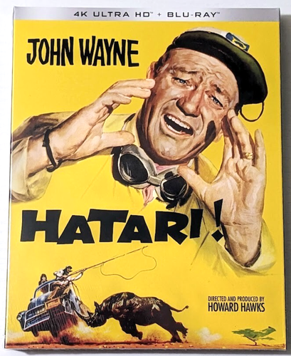 Hatari! (4K Ultra HD + Blu-ray + Slipcover, 1962) Brand New 738329268824| eBay