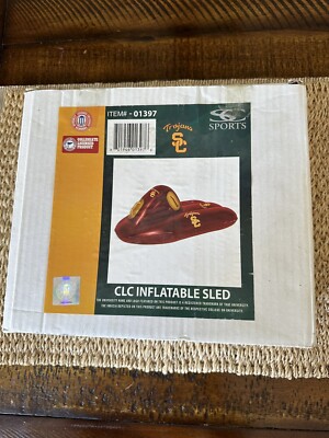 USC Trojans Inflatable Sled All Pro Sports Pool Float- New | eBay