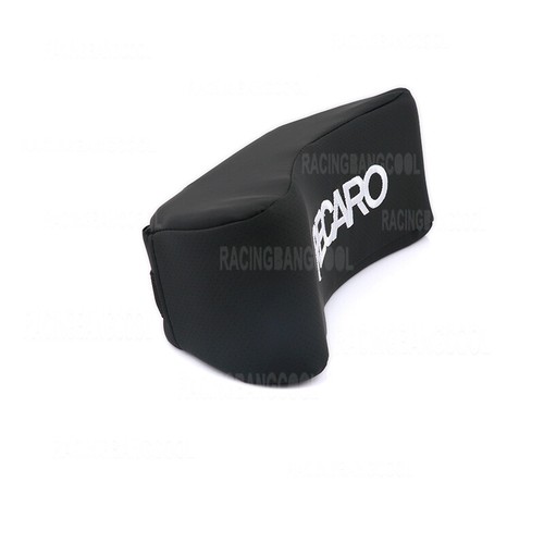 1X black RECARO Hard Sponge Head Pillow Seat Support Headrest Cushion ...