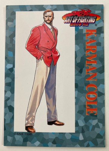 KARMAN COLE Art of Fighting SNK Trading card Gamest Collection Japanese ...