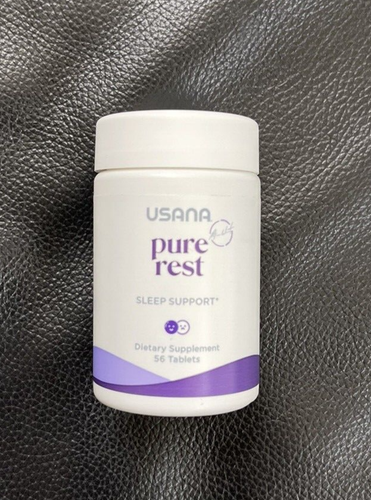 USANA Pure Rest 56 Tablets Fast acting sugar-free melatonin supplement ...
