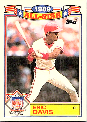 1990 Topps Baseball All-Star #7 Eric Davis | eBay