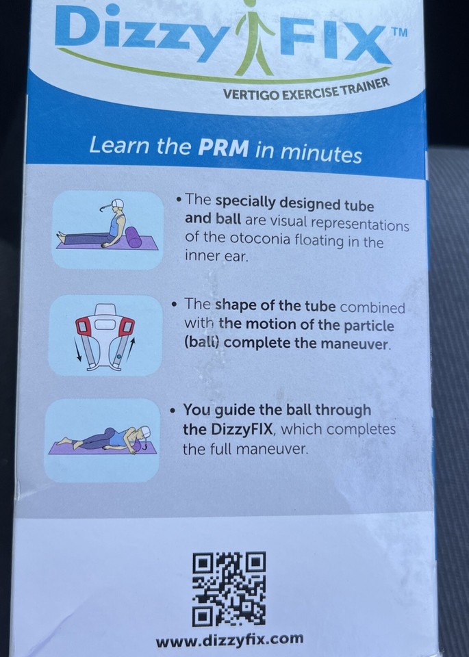 Dizzy Fix Vertigo Exercise Trainer for Home Use Drug- Safe & Natural ...