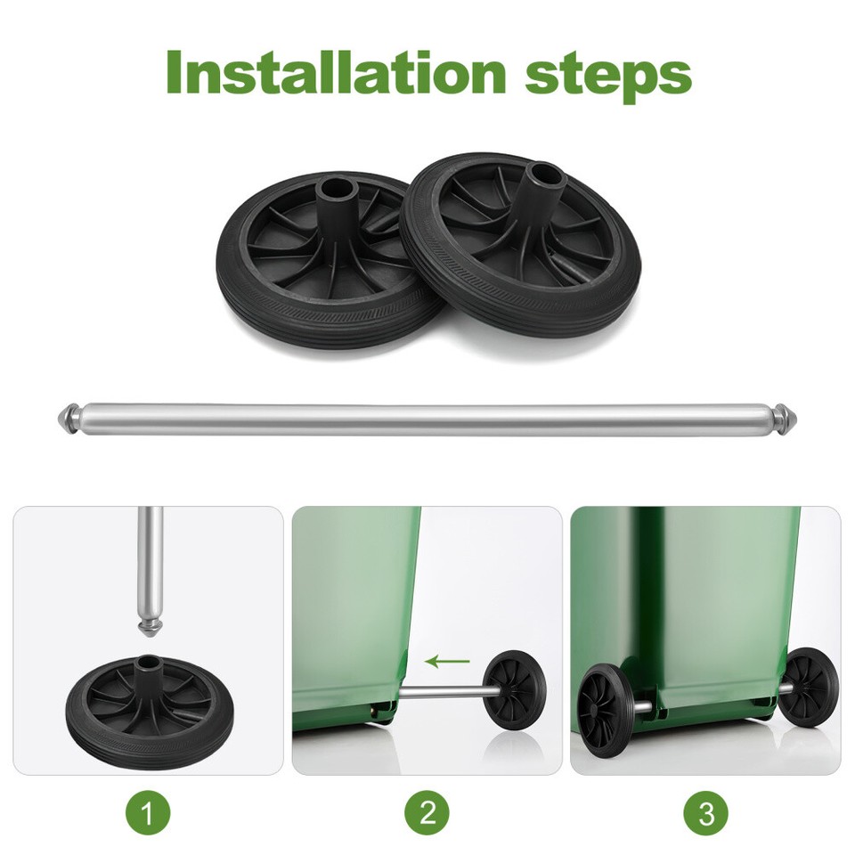 Garbage Can Repair Garbage Can Replacement Parts Trash Can Pulley | eBay